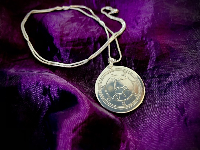Hand-Crafted Sterling Silver Sigil Seal of Abaddon - Dæmonic Dreams ...